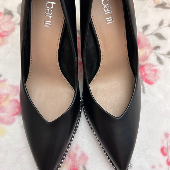 Bar III | Shoes | New Bar Iii Binsa Pointed Toe Studded High Heel Pump ...